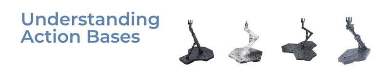 Understanding the Different Types of Action Bases for Gundam Kits ...