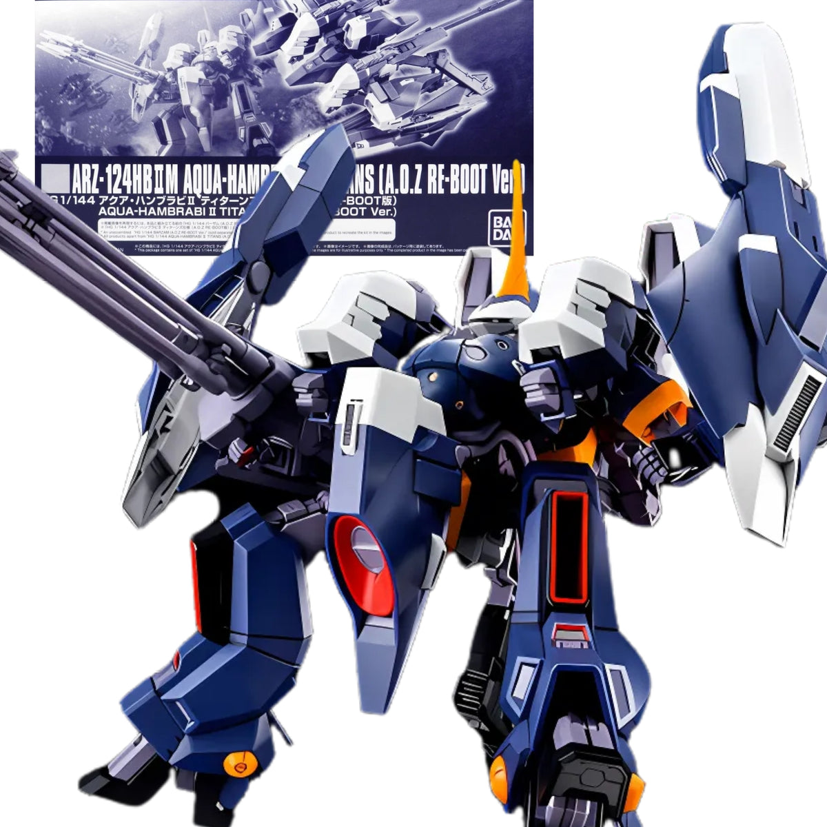 HG 1/144 Aqua Hambrabi II Titans Specification (AOZ RE-BOOT version ...