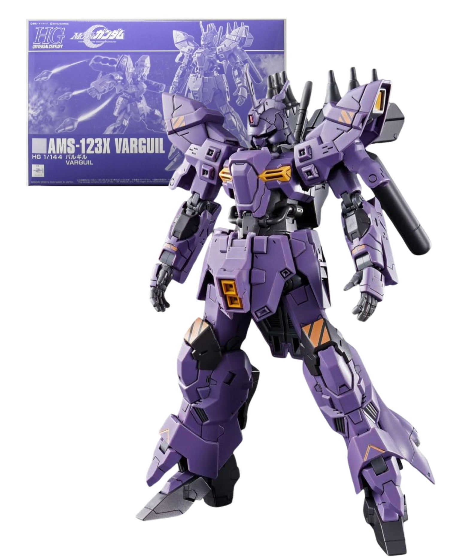 HG 1/144 AMS-123X Varguil – Union Gundam