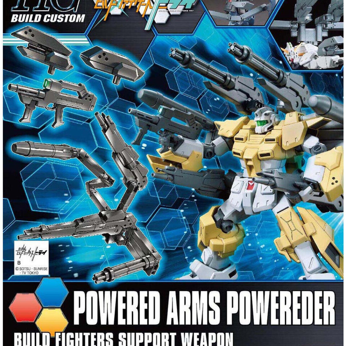 HGBC 1/144 Powered Arms Powerder – Union Gundam
