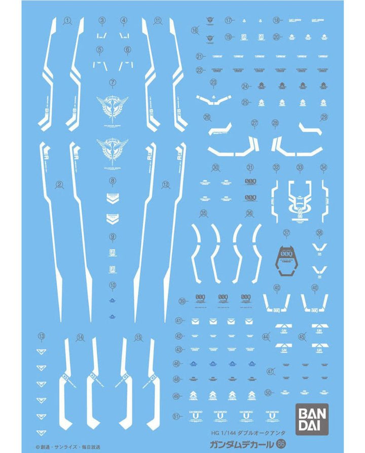 Gundam Decals - Union Gundam