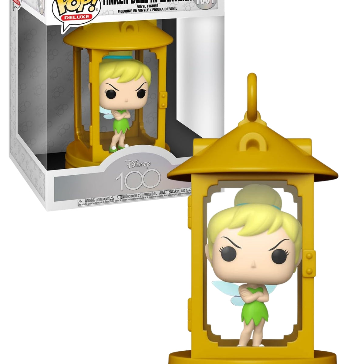 Funko POP! Deluxe: Disney - Tinker Bell - Peter Pan - Tink Trapped in ...