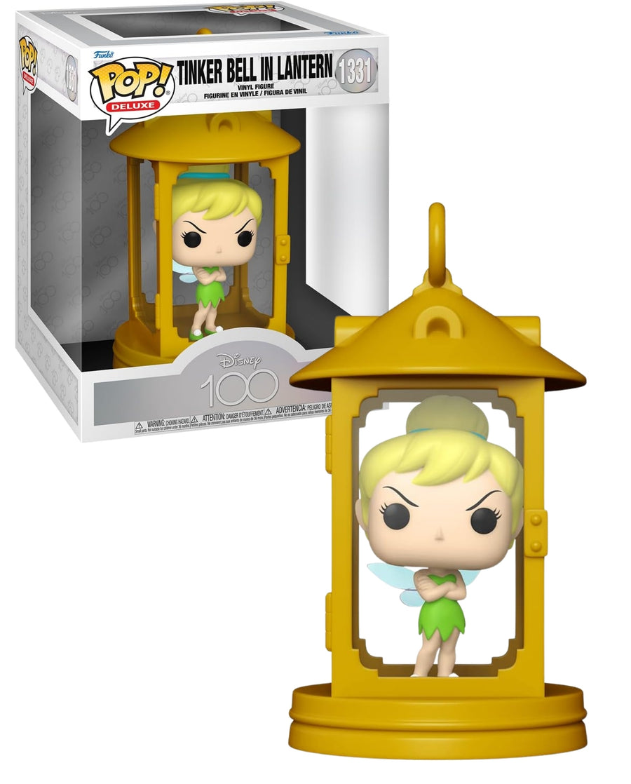 Funko POP! Deluxe: Disney - Tinker Bell - Peter Pan - Tink Trapped in ...